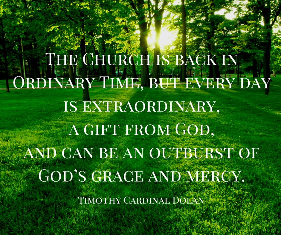 Ordinary Time | From the Still Point
